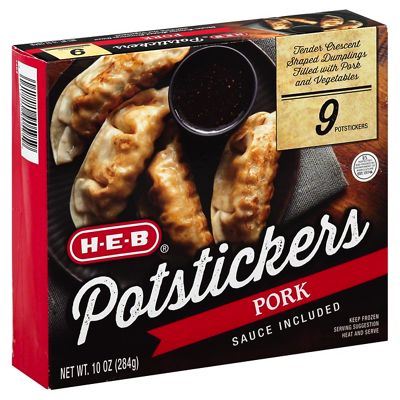 H-E-B Classic Selections Pork Potstickers, 9 ct | Central Market ...