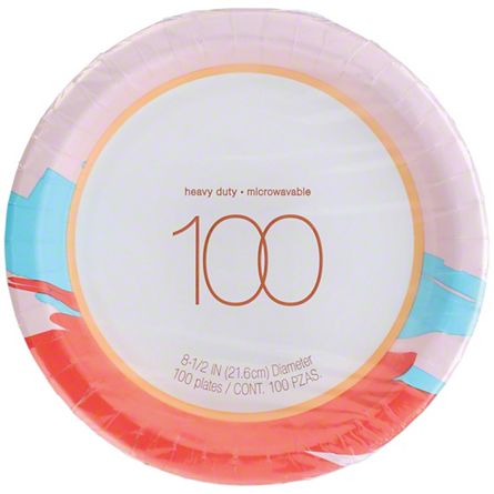 8.5 in Paper Plates, 100 ct | Central Market - Really Into Food