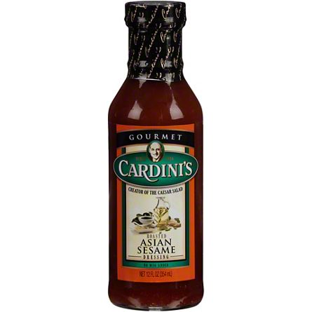 Cardini's Roasted Asian Sesame Dressing, 12 oz | Central Market ...