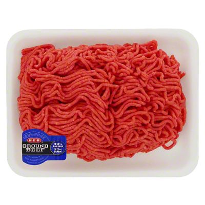 H-E-B 100% Pure Ground Beef, 73% Lean - Value Pack | Joe V's Smart Shop ...