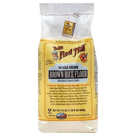 Bob's Red Mill Whole Grain Stone Ground Brown Rice Flour, 1.5 lb ...