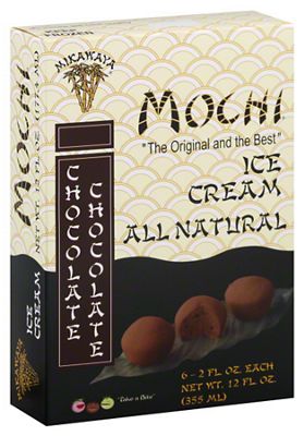 Mikawaya Chocolate Mochi Ice Cream, 12 oz | Central Market - Really Into Food