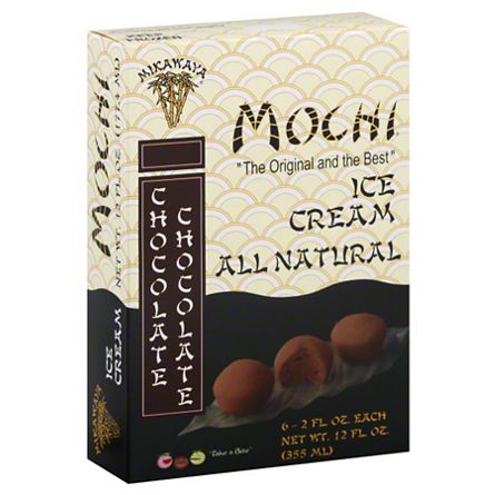 Mikawaya Chocolate Mochi Ice Cream, 12 oz | Central Market - Really Into Food