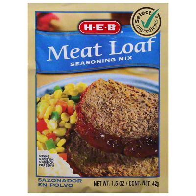 H-E-B Meatloaf Seasoning Mix, 1.5 oz | Joe V's Smart Shop | Low Prices ...