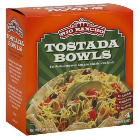 Rio Rancho Tostada Bowls, 4 CT | Central Market - Really Into Food