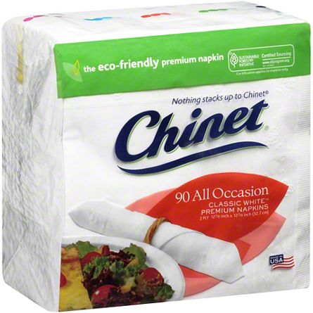Chinet Classic White Lunch Napkins, 90 ct | Central Market - Really ...