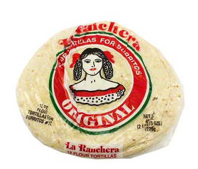 La Ranchera 12 in Burrito Flour Tortillas, 12 ct | Joe V's Smart Shop ...