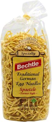 Bechtle Traditional German Egg Noodles Spaetzle Farmer Style, 17.6 oz ...