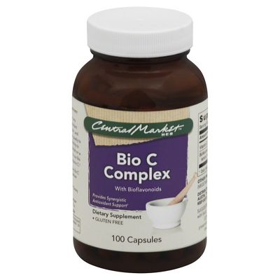 Central Market Bio C Complex With Bioflavonoids Capsules, 100 ct | Central Market - Really Into Food