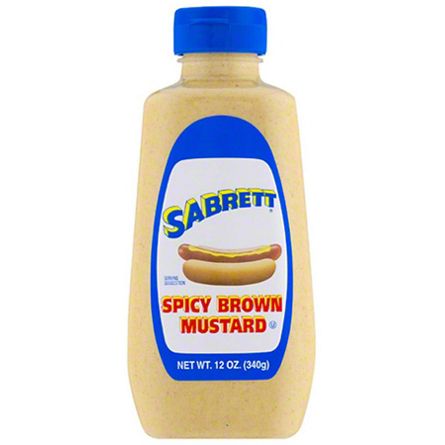 Sabrett Spicy Brown Mustard, 12 oz | Central Market - Really Into Food