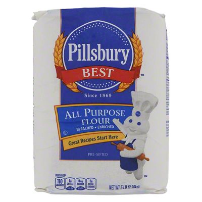 Pillsbury Best All Purpose Bleached Enriched Flour, 5 lb | Central ...