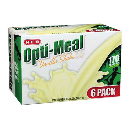 H-E-B Opti-Meal Vanilla, 6/11 oz | Central Market - Really Into Food