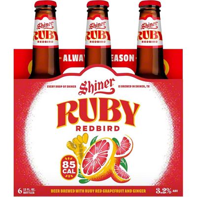 Shiner Ruby Redbird Beer 6 pk Bottles, 12 oz | Central Market - Really ...