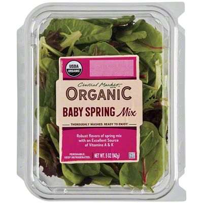 Central Market Organic Baby Spring Mix, 5 oz | Joe V's Smart Shop | Low ...