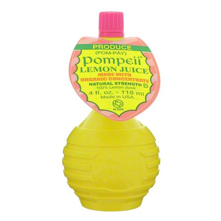 Pompeii Organic Concentrated Lemon Juice, 4 OZ | Central Market ...