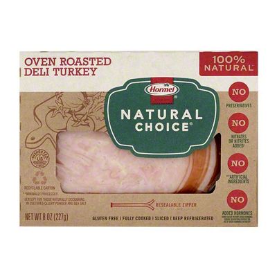 Hormel Natural Choice Oven-Roasted Deli Turkey, 8 oz | Joe V's Smart ...