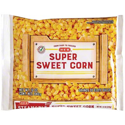 H-E-B Frozen Steamable Super Sweet Corn, 12 oz | Central Market ...