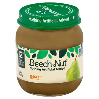 Beech-Nut Stage 2 Baby Food - Pear, 4 oz | Joe V's Smart Shop | Low ...