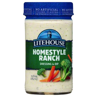 Litehouse Homestyle Ranch Dressing (Sold Cold), 13 fl oz | Central ...