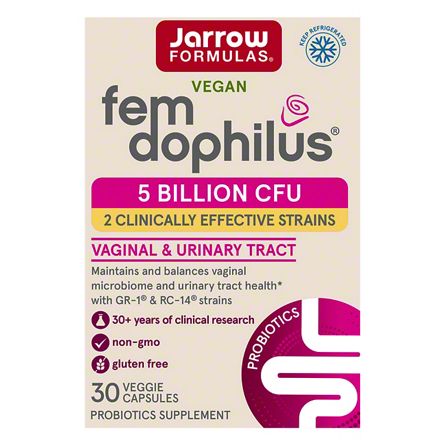 Jarrow Formulas Fem-dophilus Women's Oral Probiotic Capsules, 30 ct ...