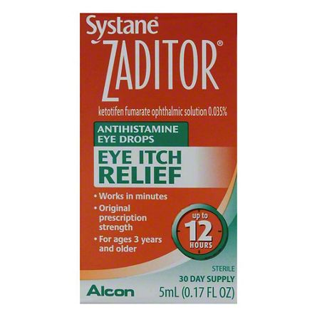 Systane Zaditor Antihistamine Eye Drops, 5 mL | Central Market - Really ...