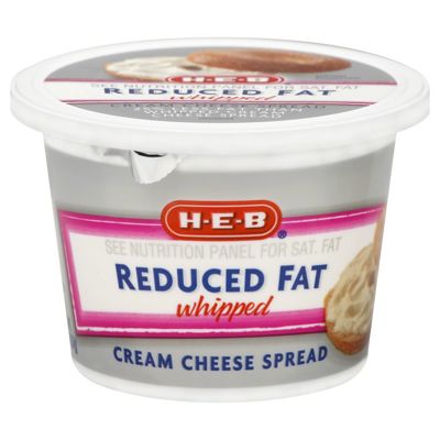 H-E-B Reduced Fat Whipped Cream Cheese Spread, 8 oz | Central Market ...