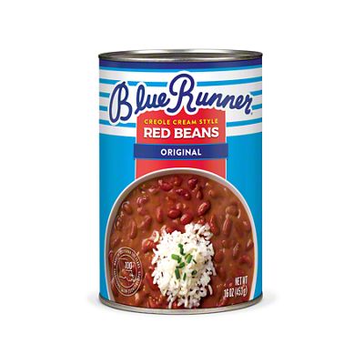 Blue Runner Creole Cream Style Red Beans, 16 oz | Central Market ...