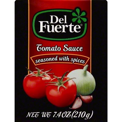 Del Fuerte Tomato Sauce Seasoned with Spices, 7.4 oz | Joe V's Smart ...