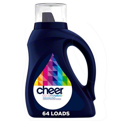 Cheer Colorguard HE Liquid Laundry Detergent, 64 Loads, 92 oz | Joe V's ...