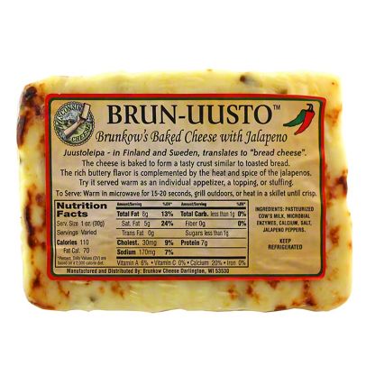 Brunkow Cheese Jalapeno Brun-Uusto – Central Market