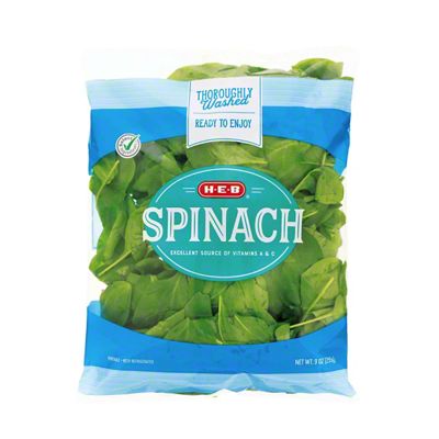 H-E-B Fresh Spinach, 9 oz | Joe V's Smart Shop | Low Prices & Quality ...