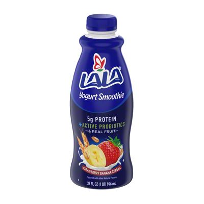 LALA Strawberry Banana Cereal Yogurt Smoothie, 32 oz | Joe V's Smart ...