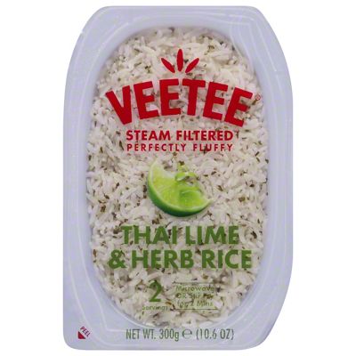 Veetee Rice & Tasty Thai Lime and Herb Rice, 10.6 oz | Central Market ...