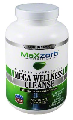 Body Dynamics Mega Cleanse Internal Cleansing Complex, 240CNT | Central ...