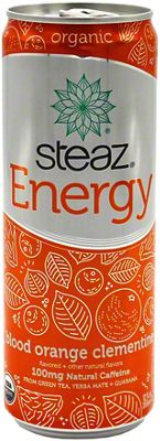 Steaz Energy Drink Orange Single Bottle, 12 oz | Central Market ...