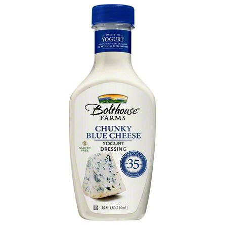 Bolthouse Farms Creamy Chunky Blue Cheese Yogurt Dressing, 14 oz ...