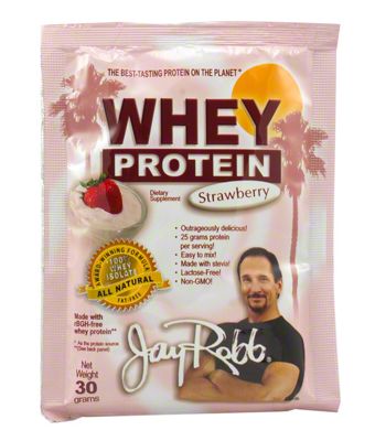 Jay Robb Strawberry Whey Protein Packet, 1.05 OZ | Central Market ...