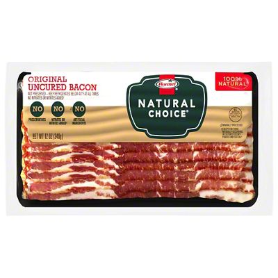 Hormel Natural Choice Original Uncured Bacon , 12 oz | Central Market ...