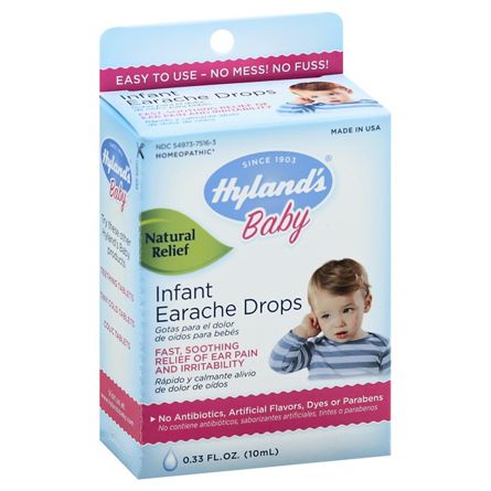 Hyland's Baby Earache Drops, 0.33 oz | Central Market - Really Into Food