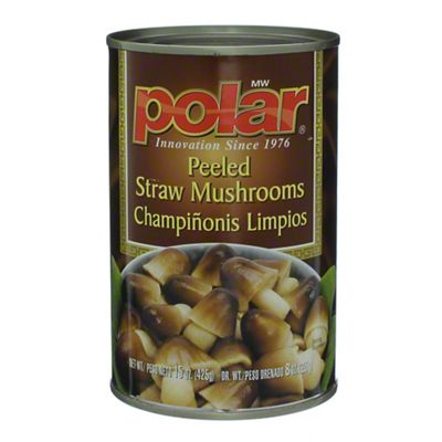 Polar Peeled Straw Mushrooms, 15 oz | Central Market - Really Into Food