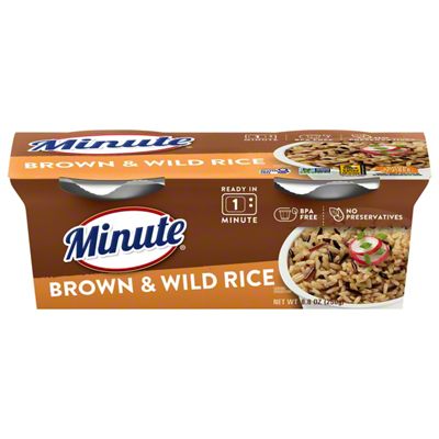 Minute Ready to Serve Brown & Wild Rice, 2 ct | Joe V's Smart Shop ...