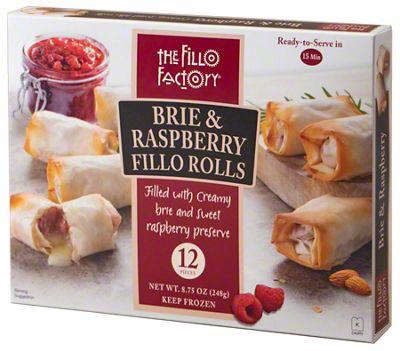 The Fillo Factory Brie & Raspberry Fillo Rolls, 12 ct | Central Market ...