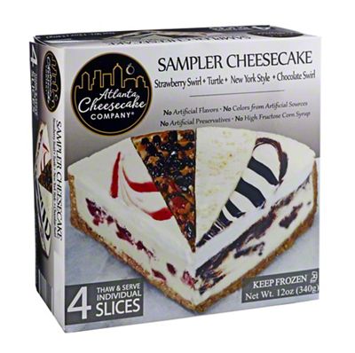 Atlanta Cheesecake Company Cheesecake Sampler, 4 ct | Joe V's Smart ...
