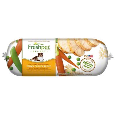 Freshpet Select Slice & Serve Tender Chicken Recipe Wet Dog Food, 1.5 ...