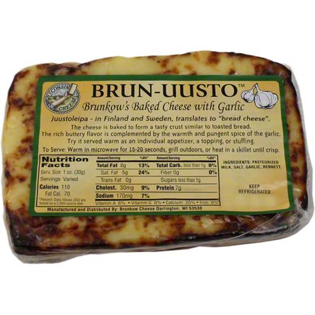 Brun-Uusto Brunkow's Baked Cheese with Garlic | Central Market - Really ...