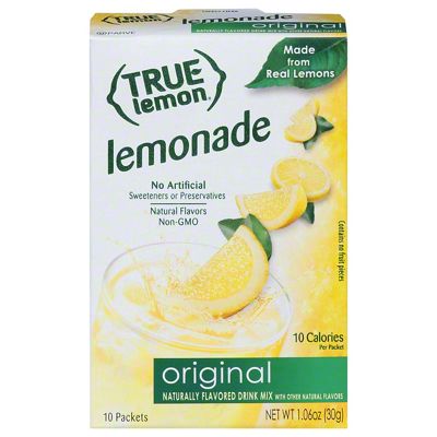 True Lemon Original Lemonade Drink Mix, 10 ct | Central Market - Really ...