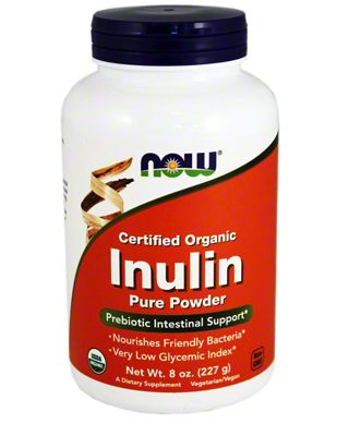 NOW Inulin Prebiotic FOS Powder, 8 oz | Central Market - Really Into Food