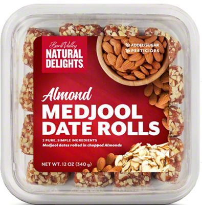 Bard Valley Almond Medjool Date Rolls, 12 oz | Central Market - Really ...