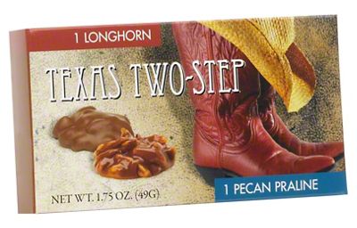 Lammes Texas Two-Step Longhorn & Pecan Praline Candy, 1.75 oz | Central ...