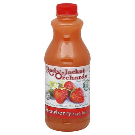 Red Jacket Orchards Strawberry Apple Juice, 32FLOZ | Central Market ...
